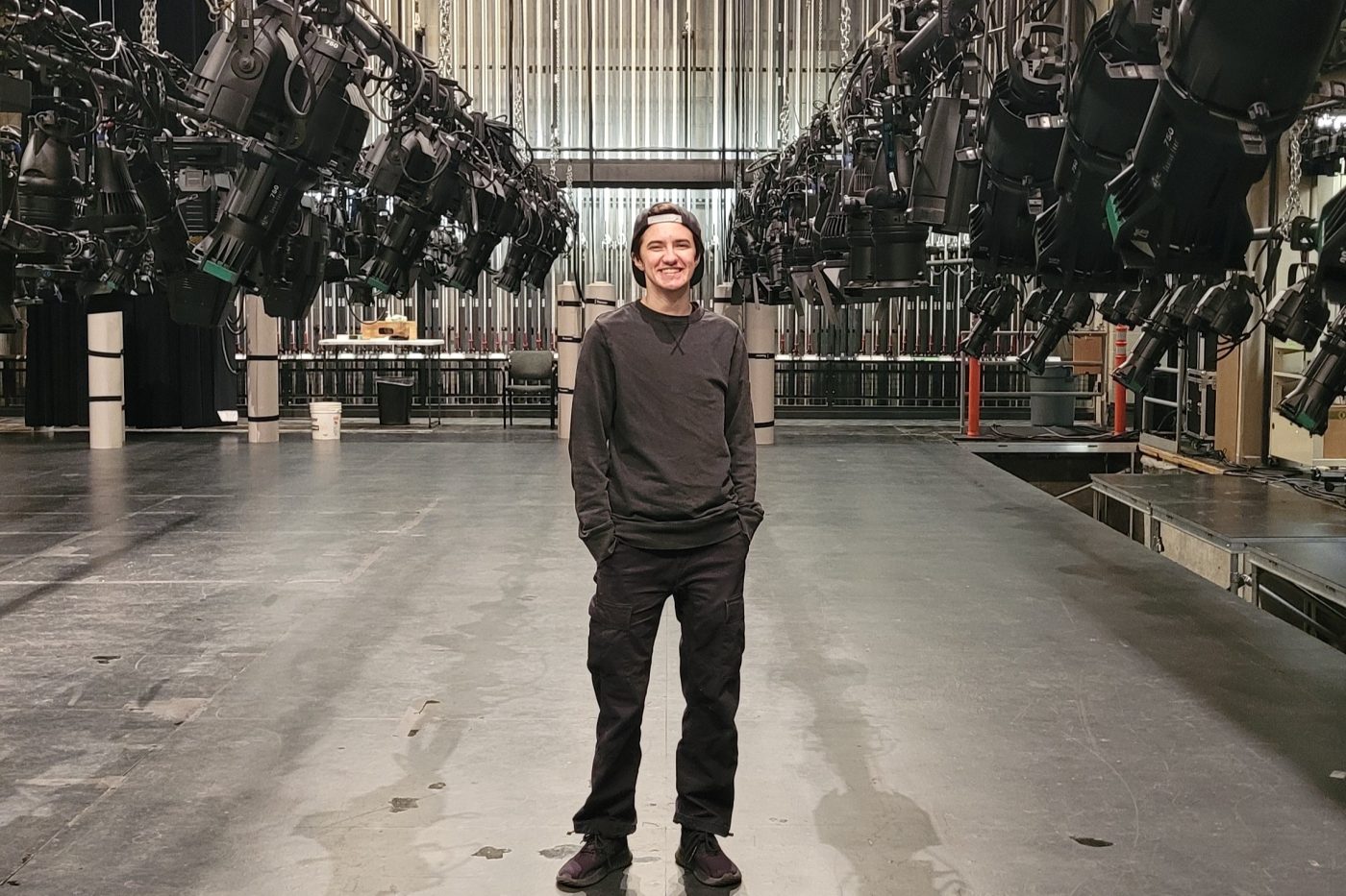 Student Designs Lighting for Fall Dance Concert - College of Arts ...